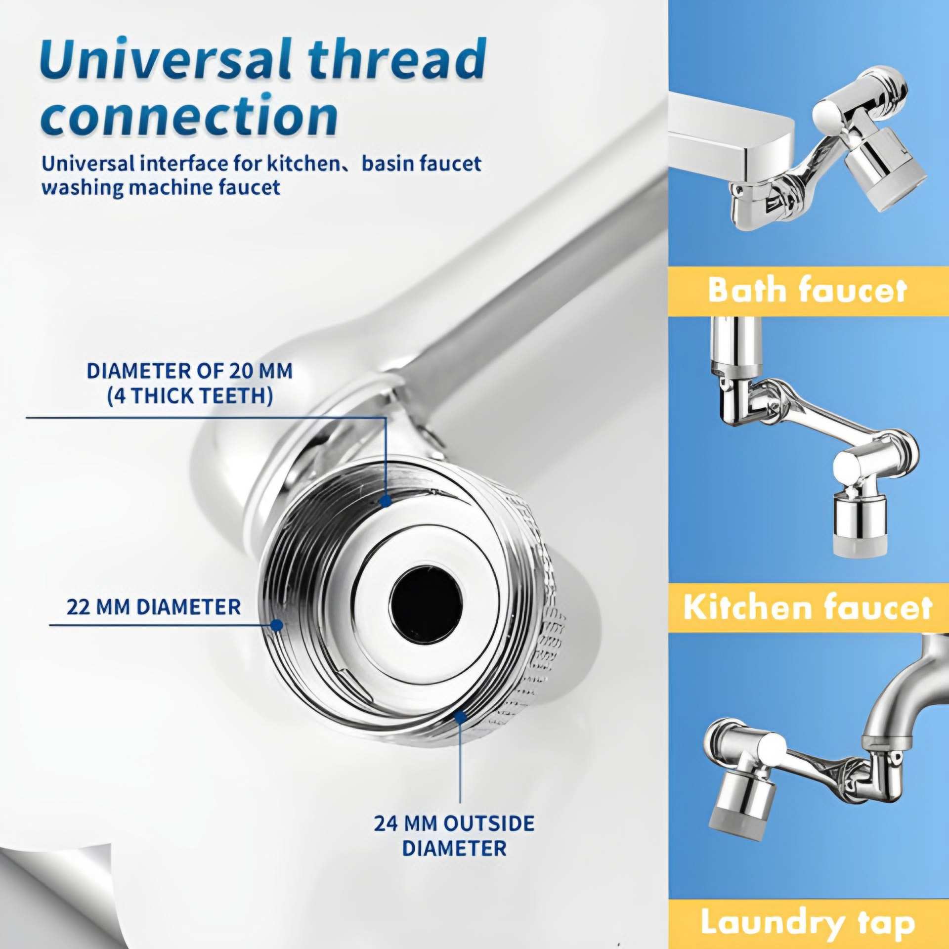 1080° Rotatable Multifunctional Extension Universal Swivel Robotic Arm
